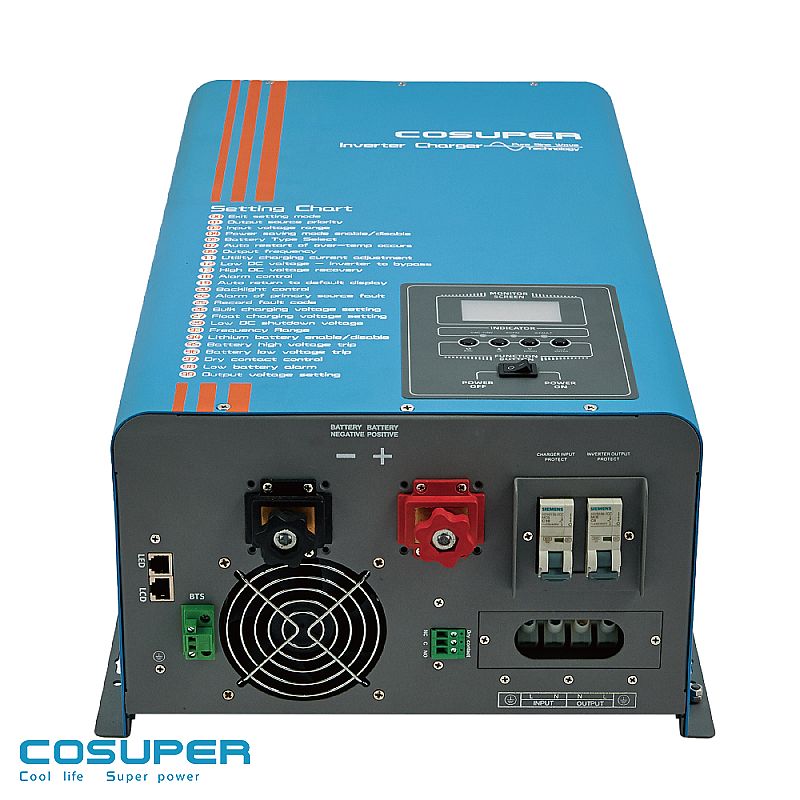 6000W Split Phase Inverter Charger