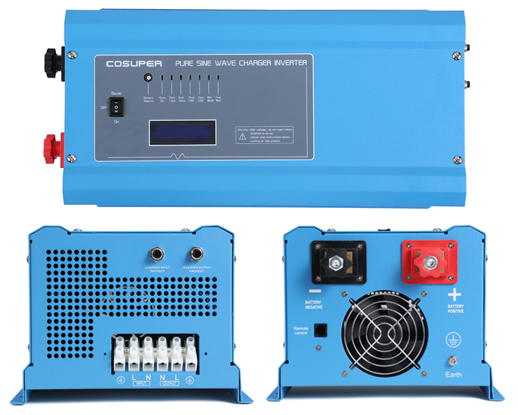 1000W Pure Sine Wave Inverter Charger